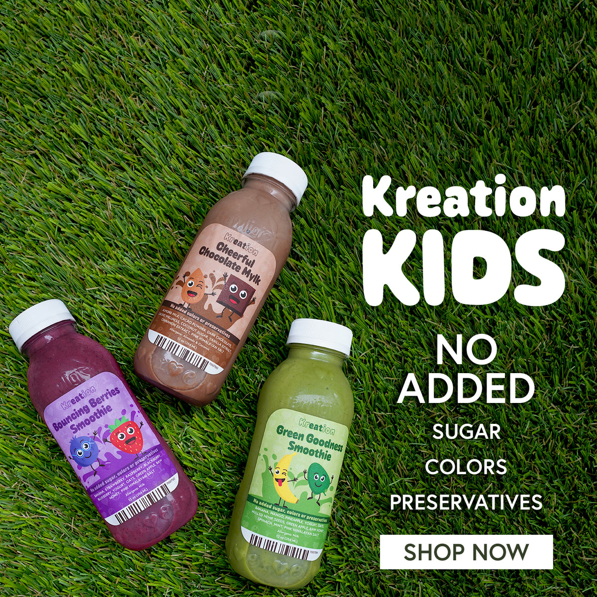Kreation Organic Juicery - Freshly Cold Pressed, Organic, & Never HPP