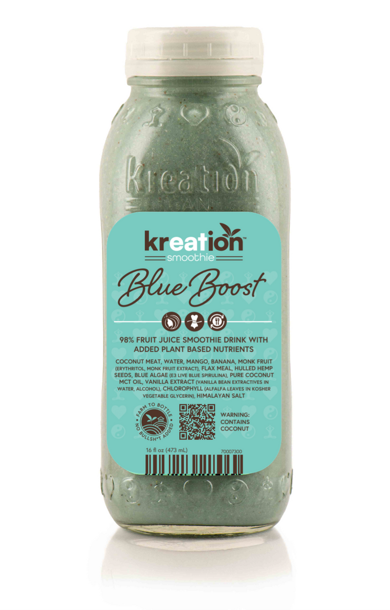 Blue Boost Smoothie – Kreation