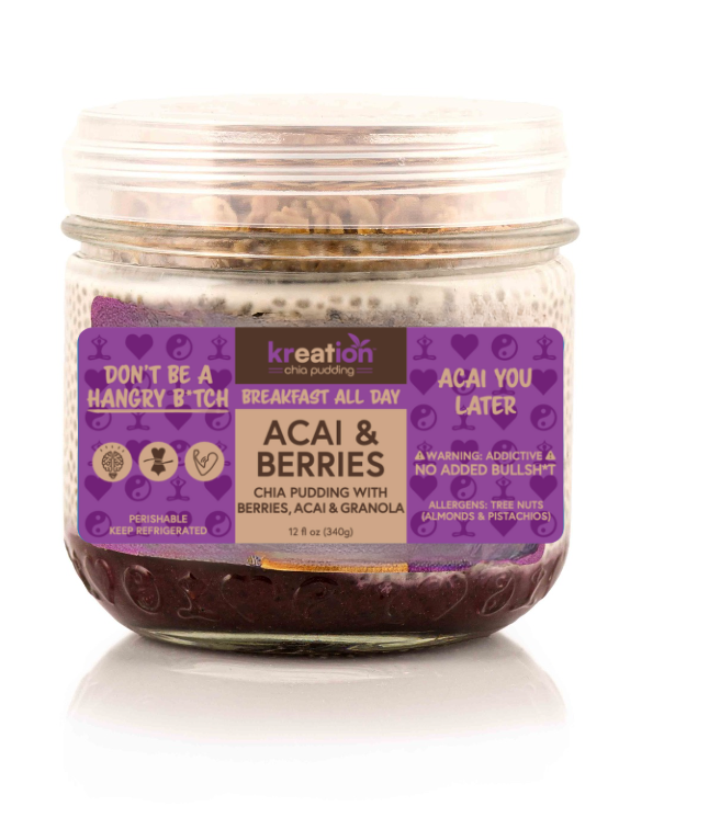 Acai & Chia Pudding - Breakfast All Day – Kreation