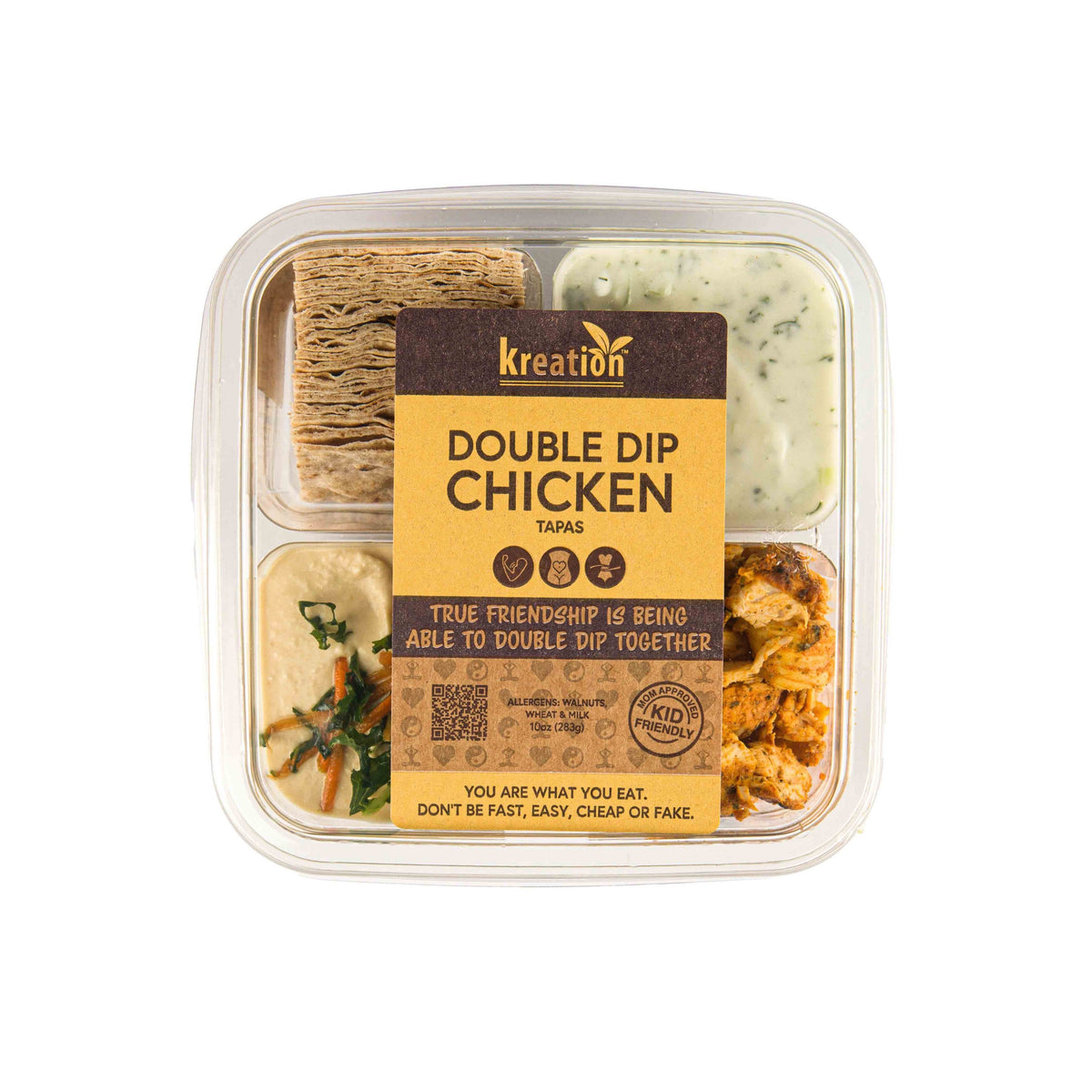 Double Dip Chicken Tapas – Kreation